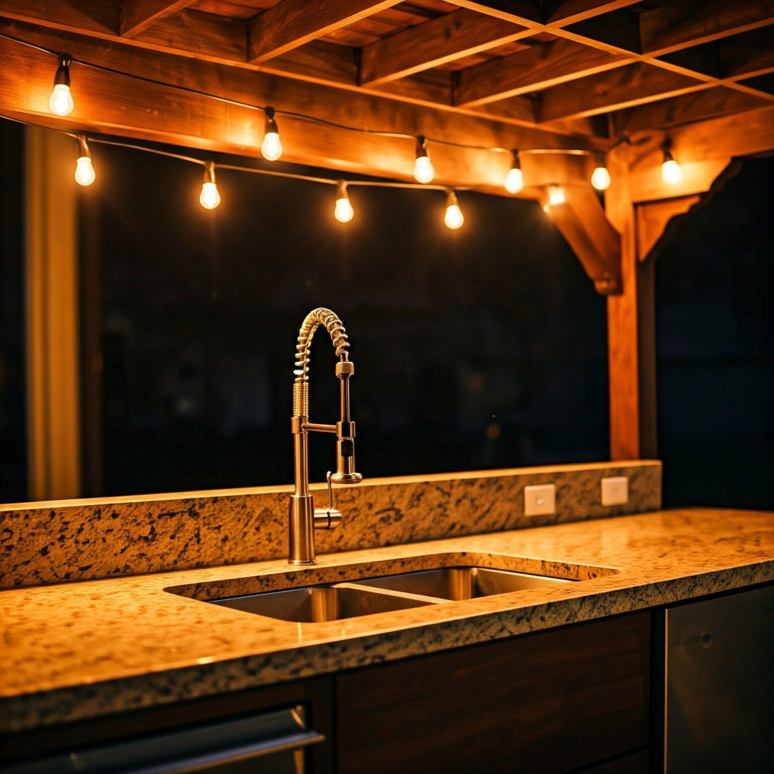 How To Winterize an Outdoor Kitchen Sink?