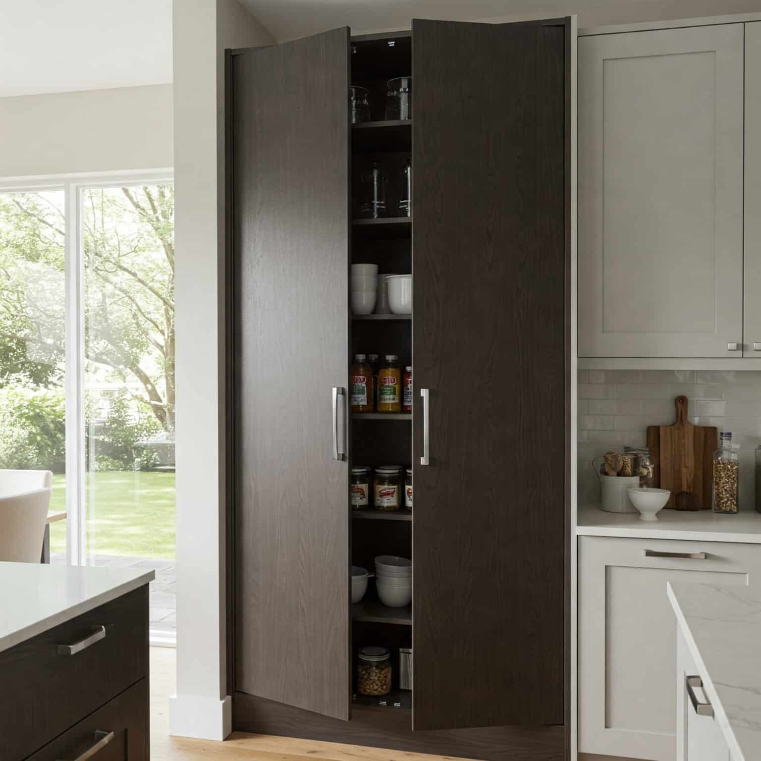 What is a Batwing Pantry? - Blue Kitchen Refacing